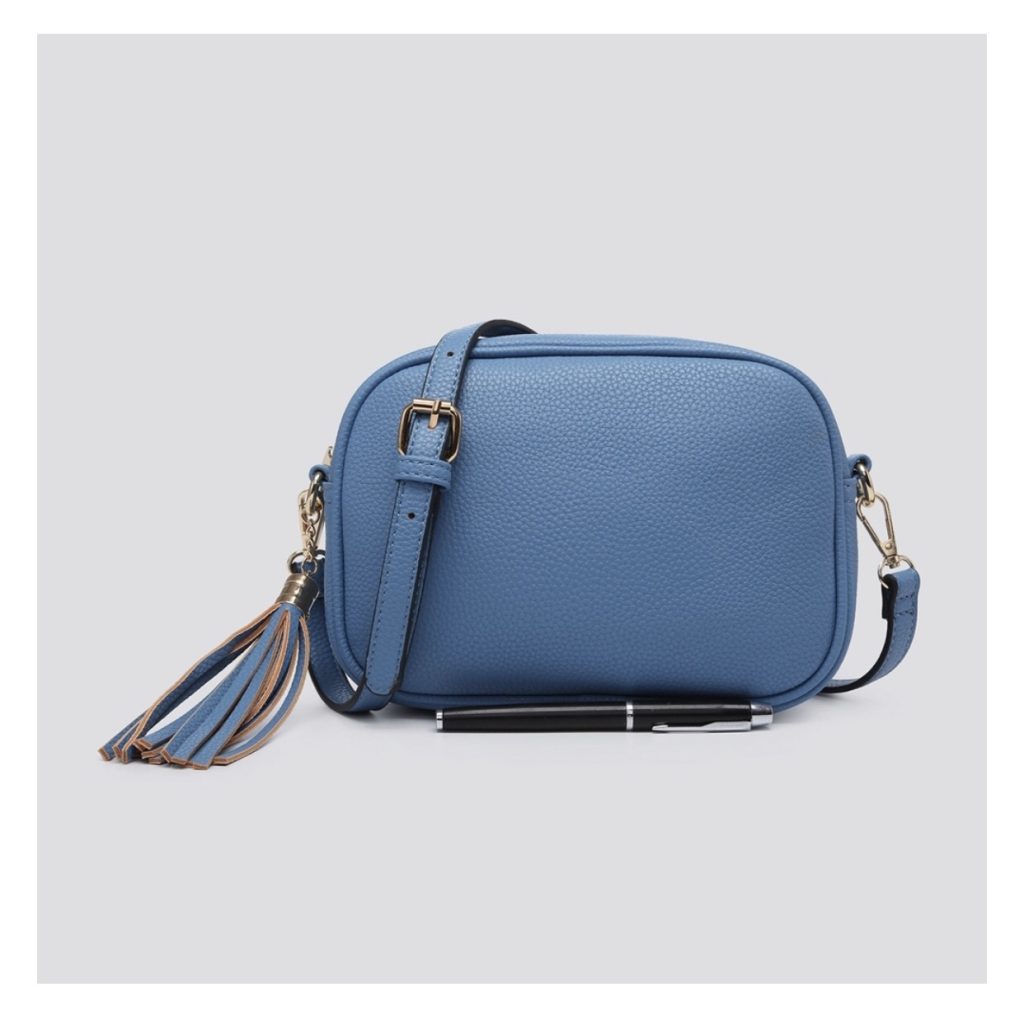 Camera Bag (plain) - Blue - Bags and Bangles